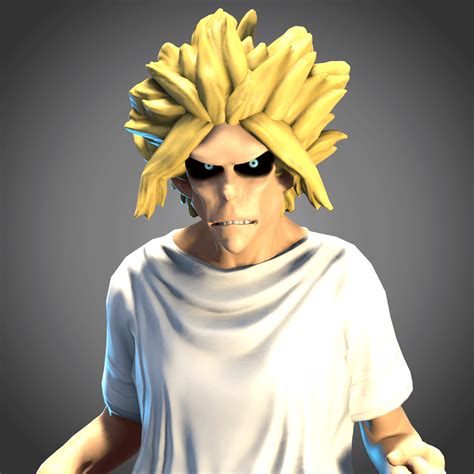 The Symbol Of Peace In His True Form Its Toshinori Yagi Aka All