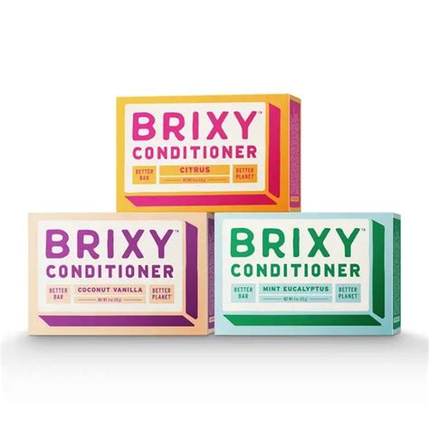 Brixy Balance And Hydration Conditioner Bars — Ecoccasion
