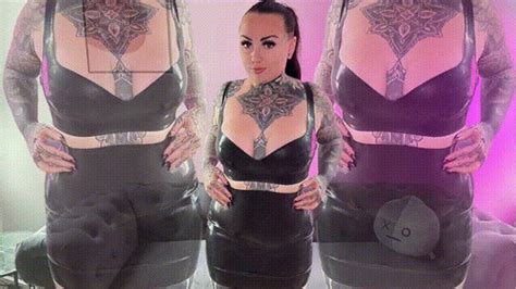 New Latex Shining Mistress Valentina