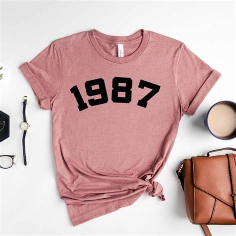 1987 T Shirt Etsy