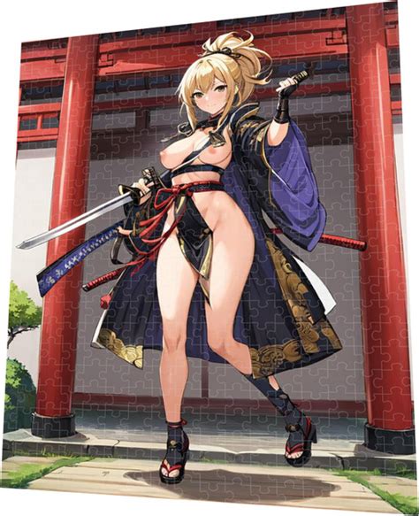 Sexy Anime Urban Samurai Girl Nsfw 873 Jigsaw Puzzle By World Art