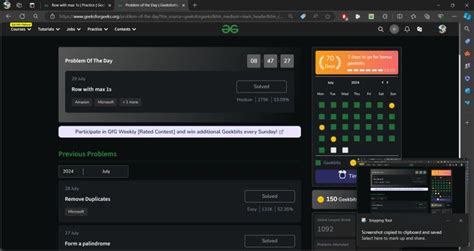 Ayush Kumar On Linkedin Geekstreak2024 Codingchallenge Geeksforgeeks Algorithms