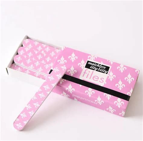 Brand New Nail Files Set Mini Matchbook Emery Board Fashion Handmade
