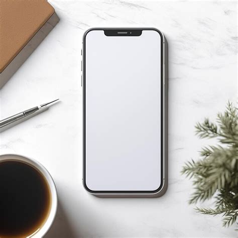 Premium Ai Image Telephone On The Background Of The Room With A Blank