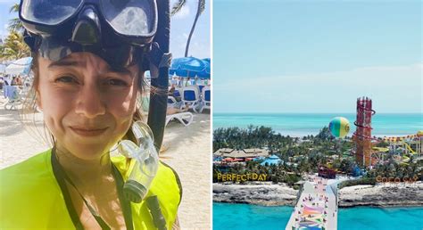 I Went To Royal Caribbeans Private Island In The Bahamas I Can See