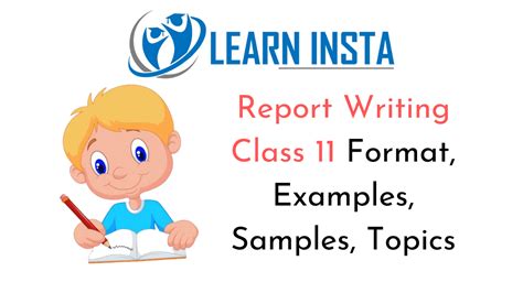 Report Writing Format Class 11 Examples Questions
