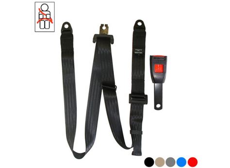 3 Point Front Seatbelt Peugeot 306 Cabriolet 1994 2002 Convertible