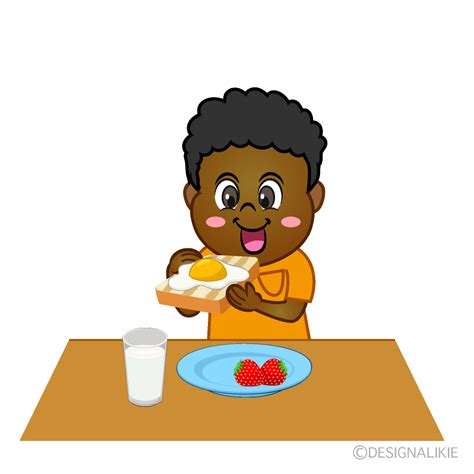 Eating Breakfast Animated