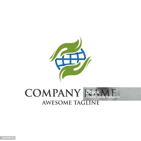 핸드 케어 로고입니다 세계 Symbollogo 서식 파일 사용에 대 한 준비와 추상 손 벡터 Eps 10 공 스포츠 장비에 대한 스톡 벡터 아트 및 기타 이미지 Istock