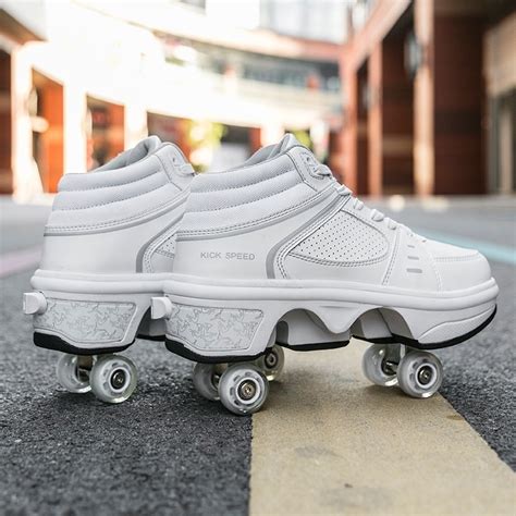Kick Speed™ Roller Skate Shoes Original Mid 7 Led