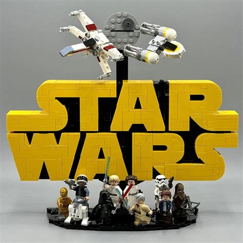 Beyond Lego Star Wars Episode Iv Minifigure Display Image By