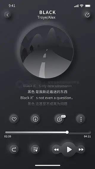 音乐播放器app界面图片免费下载 音乐播放器app界面素材 音乐播放器app界面模板 千图网