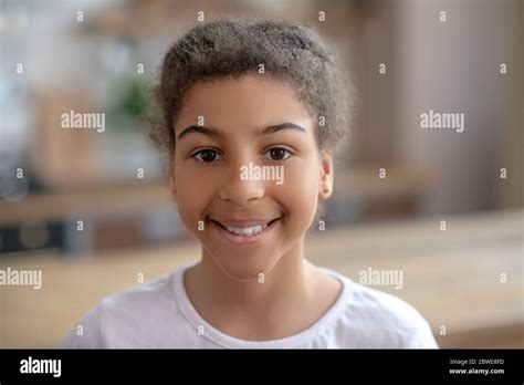 Cute Curly Haired Girl Hi Res Stock Photography And Images Alamy