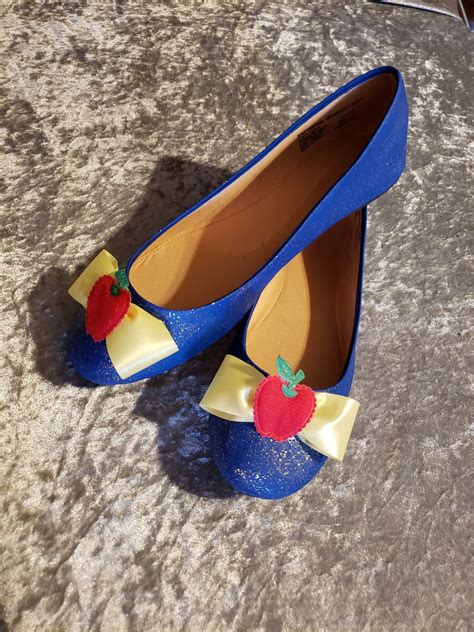 Snow White Shoes Adults Etsy