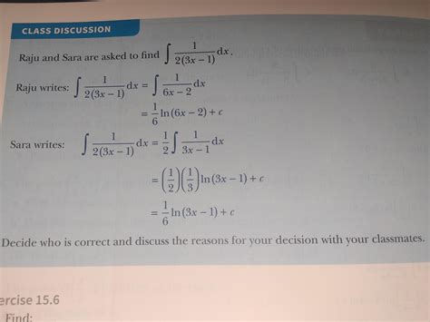 [igcse add maths integration] explanation wanted i m inclined to