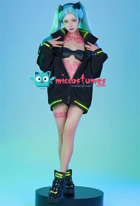 Rebecca Costume Cyberpunk Edgerunners Cosplay Top Quality Jacket