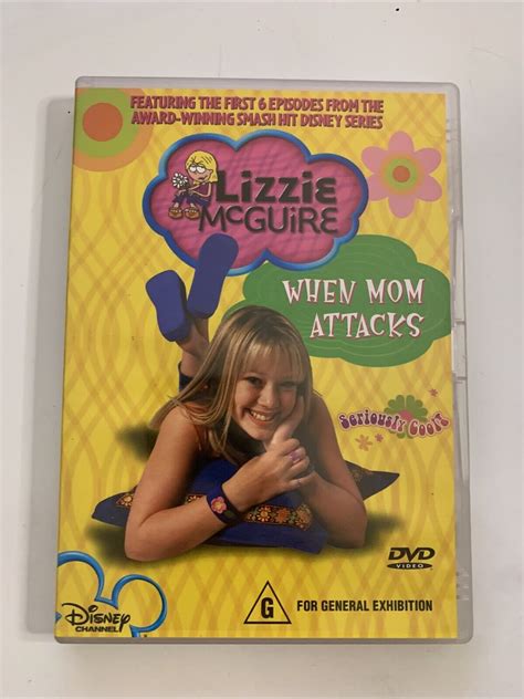 Lizzie Mcguire When Mom Attacks Dvd 2001 Disney Hilary Duff Regio