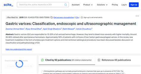 Gastric Varices Classification Endoscopic And Ultrasonographic