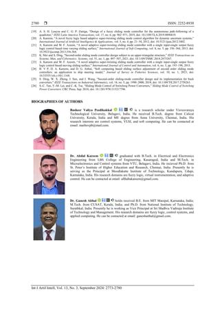 Fuzzy Logic Based Sliding Surface Adjustment Of Second Order Sliding Mode Controllers PDF