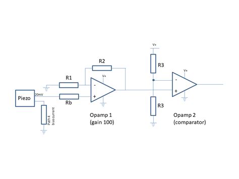 Piezo Touch Circuit