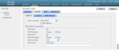 Cisco Wireless LAN Controller Configuration Guide Release Chapter Configuring WLANs