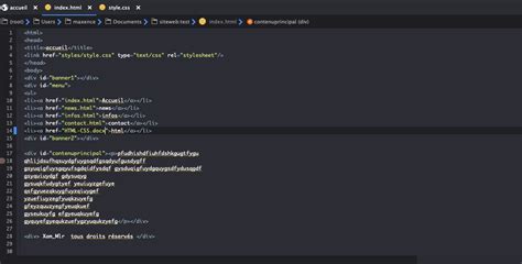 Css Html Par MaxMlr Page OpenClassrooms