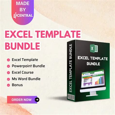Excel Template Bundle T Central Excel Template Bundle T Central