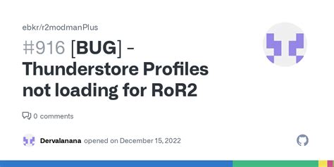 Bug Thunderstore Profiles Not Loading For Ror Issue Ebkr R Modmanplus Github