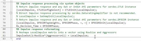 design ibis ami models to support rx decision time matlab and simulink