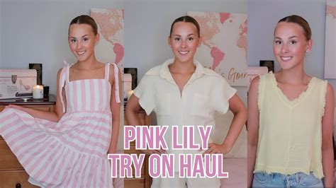 Pink Lily Try On Haul Youtube