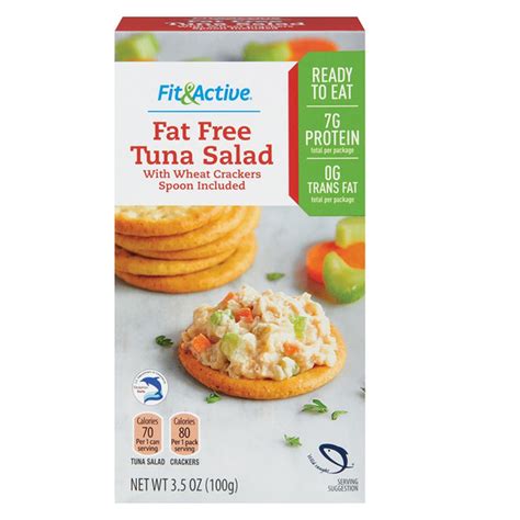 Aldi Northern Catch Ready To Eat Fat Free Tuna Salad Kit Same Day