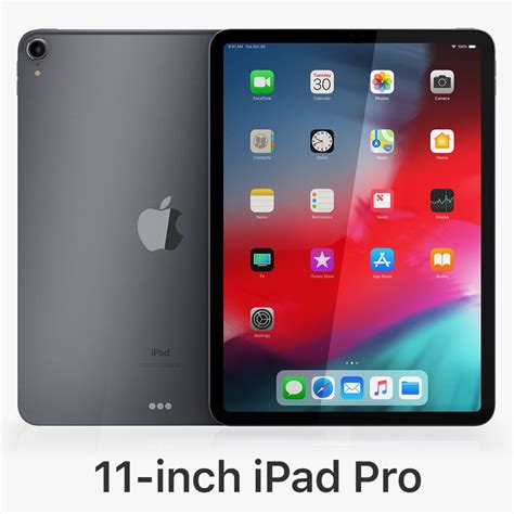 Apple Ipad Pro 11 Model Turbosquid 1343976
