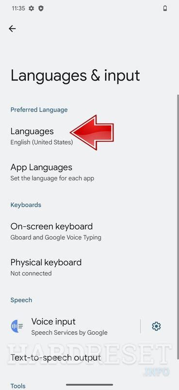 How To Change Language On GOOGLE Pixel HardReset Info