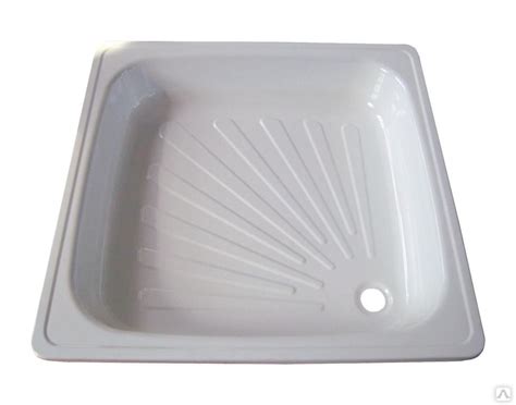 Поддон душевой эмалированный 700х700 мм, цена в Уфе от компании ...