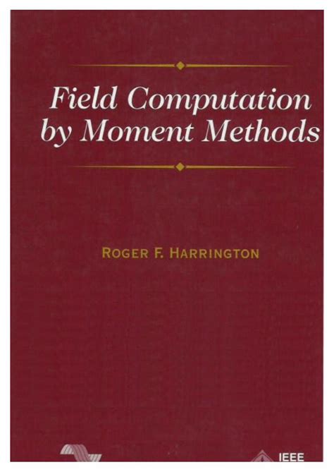 Pdf Field Computation By Moment Methods Dokumentips