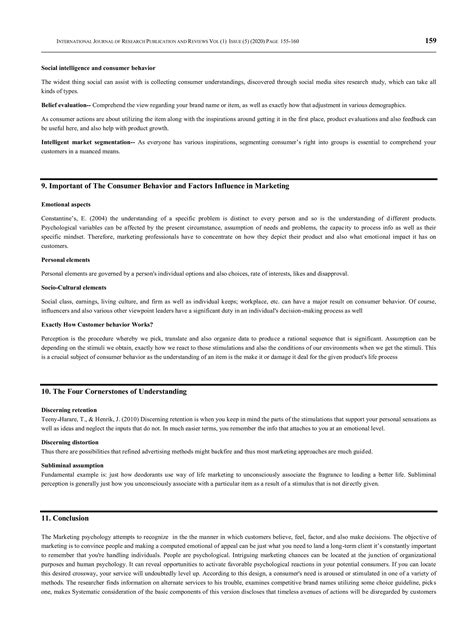 5 Consumer Behaviour Research Paper Hari Masterpiece Pdf