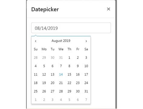 18 Bootstrap Datepickers To Use In Your Websites