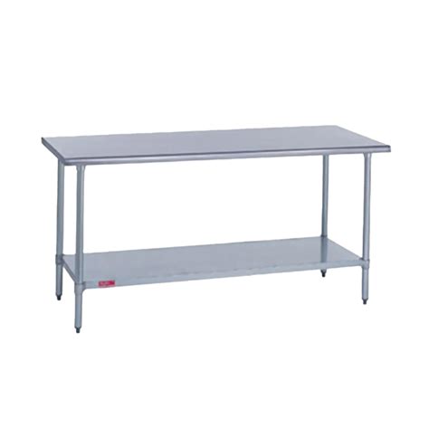 Duke 416s 3696 96 16 Ga Work Table W Undershelf And 400 Series