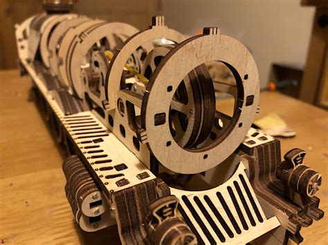 Ugears Express Train Work In Progress Vehicles