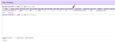 Sql Cant Reset The Autoincrement Value Of The Custom Table