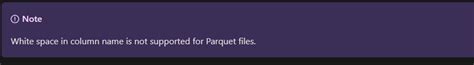 error in generating avro or parquet file from csv using copy activity