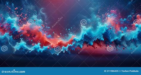 Sinusoidal Waves With Identical Frequency On A White Background Royalty