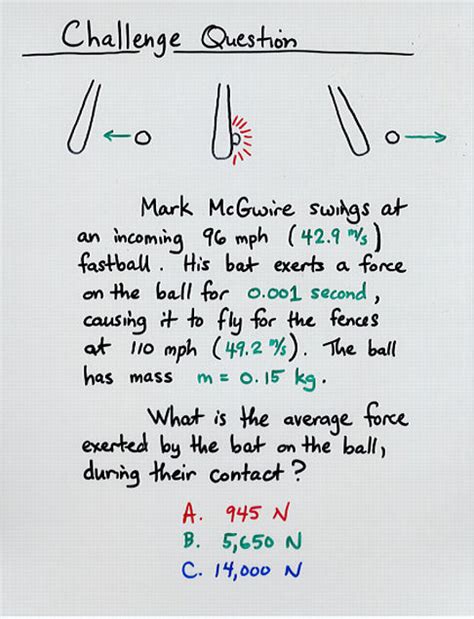 Force Momentum And Impulse