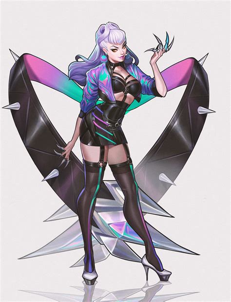 Oscar Vega Kda All Out Evelynn Concept