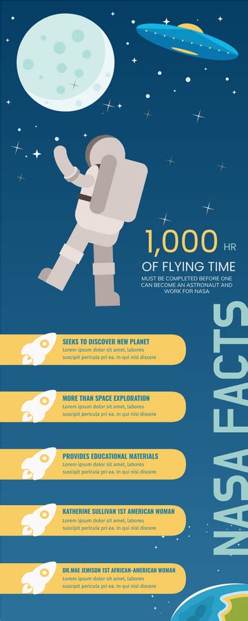 Nasa Facts Free Infographic Templates