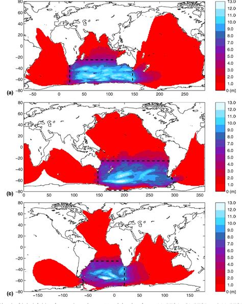 Figure 1 From Numerical Modeling Of Ocean Swell Contributions To The Global Wind Wave Climate