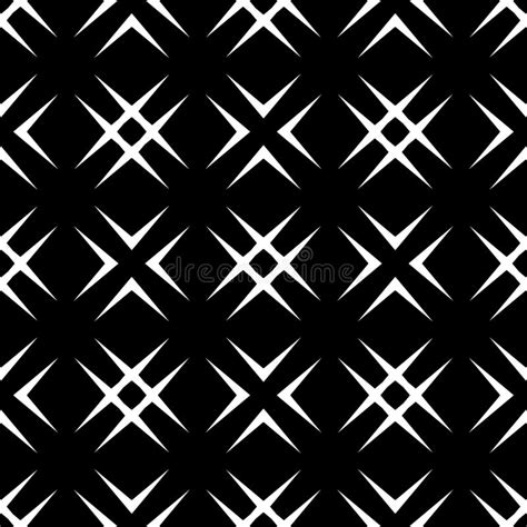 Black And White Seamless Decorative Element Stock Vector Illustration Of Abstract Design