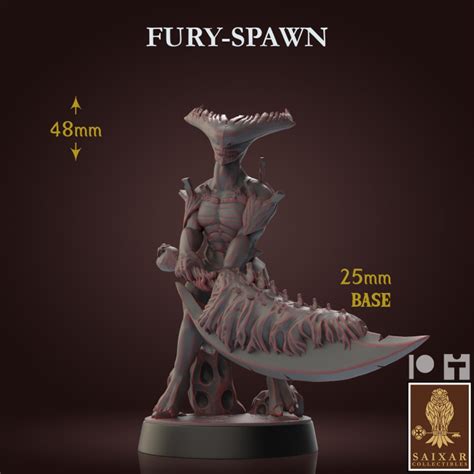 3d Printable Fury Spawn By Saixar Collectibles
