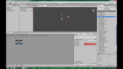 Playmaker Action Get And Set Fsm Variables Youtube