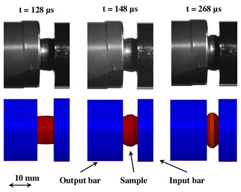 Comparison Between Experimental And Numerical Geometries Observed Download Scientific Diagram